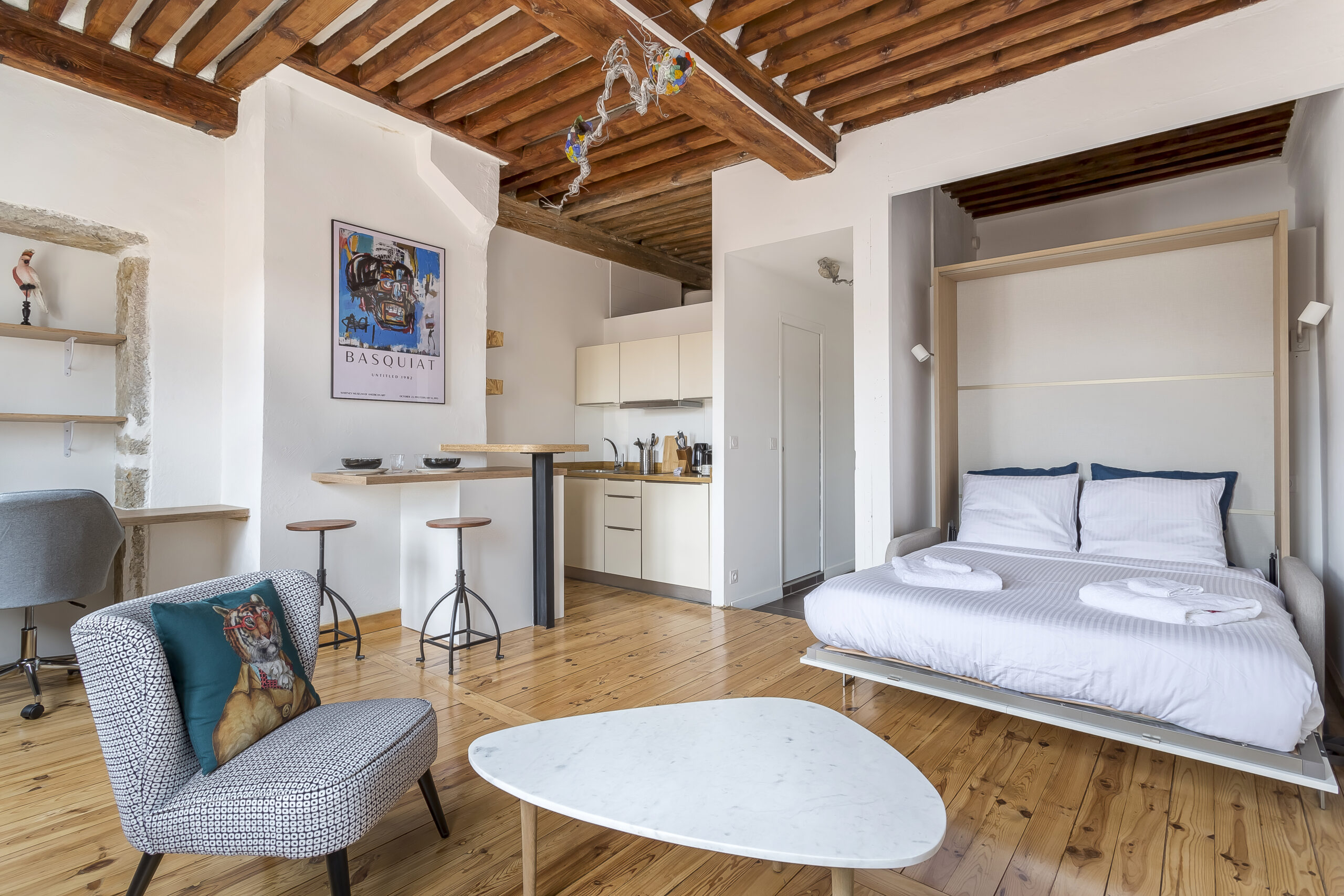 Janis – Studio with a view over the rooftops of Lyon